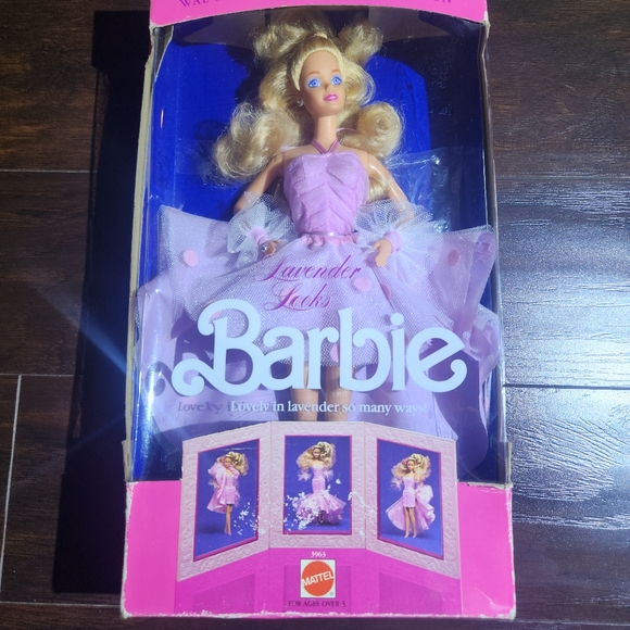 Barbie | Other | 989 Vintage Barbie Lavender Locks | Poshmark